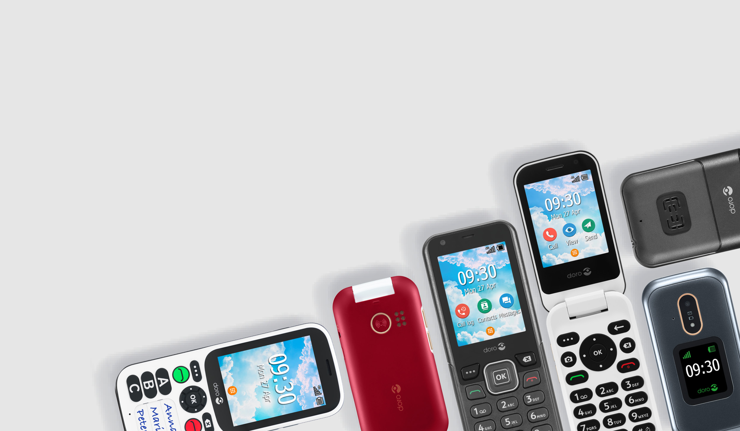 Trygghetstjänster och enkla telefoner för seniorer | Doro